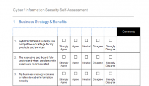 Cyber/Information Security Self-Assessment – GRCReady
