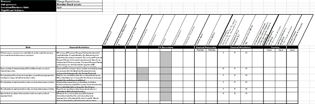 Revaluing Fixed Assets Audit Program – GRCReady