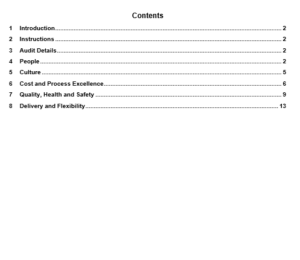 Plant Manager Audit Checklist – GRCReady